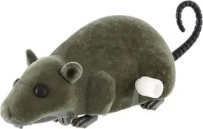 TEDDIES Myška na klíček / Myška / fliška / 12 cm / 2 barvy / 12 ks