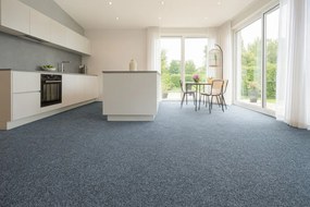 Condor Carpets, Metrážový koberec Extreme 75, zátěžový, na míru, šíře 4m, šedá, ab (mřížka), chodba / předsíň