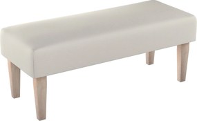 Dlouhá lavička 100x40cm barva šedá