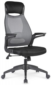 Kancelářská židle Solare černo-šedá