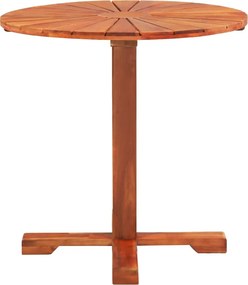 vidaXL Bistro stolek 70 x 70 cm masivní akáciové dřevo [44037]