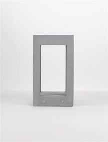 NV 9540215 Venkovní sloupkové svítidlo BEV šedý beton skleněný difuzor LED 5W 3000K 120-230V IP65 - NOVA LUCE