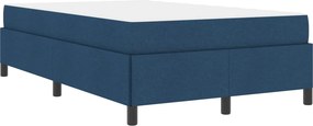 Postel s boxspringem Modrá 120 x 200 cm textil 3398856