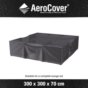 Obal na sedací soupravu čtverec 300x300x70 cm Aerocover