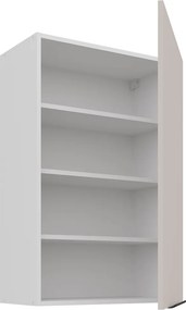 COMO | horní skříňka 60 G-90 1F policová | 60 cm | VYSOKÁ | bílá/kašmír