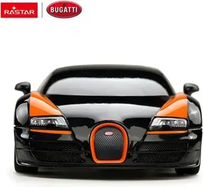 RASTAR RC auto Bugatti Grand Sport Vitese černá / Měřítko 1:24 / 19 cm