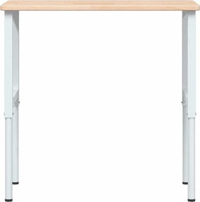 Pracovní stůl 100 x 60 x (71,5–98) cm masivní dub obdélníkový 3309700