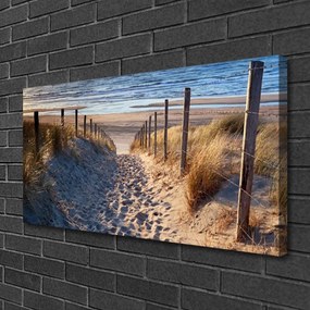 Obraz na plátně Stezka Moře Krajina 140x70 cm