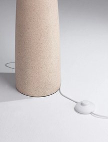 Bílá/krémová stojací lampa (výška 130 cm) Mizu – Nova Luce