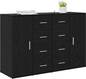 Konzole CORONA 2 ks Černý dub 59 x 39 x 80 cm Kompozitní dřevo 3402808