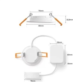 Philips - SADA 3x LED RGBW Stm. koup. podhled. svít. Hue SLIM LED/8,3W/230V IP44