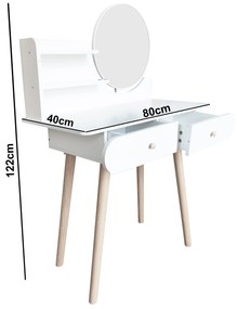 Aga Toaletní stolek MRDT08-W