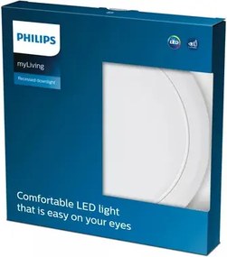 Philips Marcasite 21W 4000K bílá / LED podhledové svítidlo / 2100lm /
