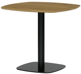 Jídelní stůl Autronic 80x71 cm hnědý MDF mat DT-X7117 OAK