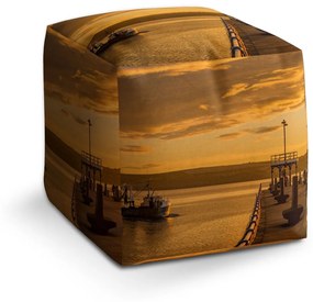 Sablio Taburet Cube Molo: 40x40x40 cm