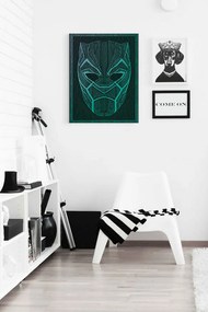 Obraz na plátně Marvel Black Panther Tribal Mask 60x80cm WDC100370