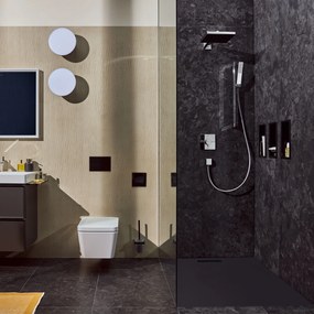 Hansgrohe ShowerSelect Comfort E, termostat pod omítku pro 2 spotřebiče, chromová, HAN-15572000
