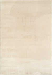 Angel Carpet, Kusový koberec Zafiro 25 Beige, 80x150, béžová, kancelář