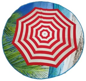 Plážová osuška ø 150 cm Parasol – JAHU collections