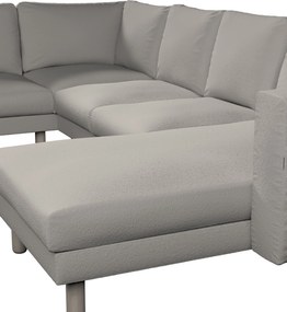 Potah na pohovku IKEA Norsborg rohová, 5-místná se šezlongem barva béžová látka pletený vzor