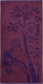 Ručník Taika 70 x 140 cm purpurový