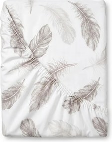Kvalitex Bavlněné napínací prostěradlo Shelby bílé 80x200cm