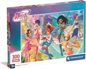 Clementoni 21750 Puzzle Winx SUPER 300 dílků / od 9 let