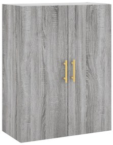 Skříň highboard šedá sonoma 69,5 x 34 x 180 cm kompozitní dřevo,  3195785