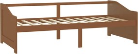 3místná válenda medově hnědá masivní borovice 90 x 200 cm 322166