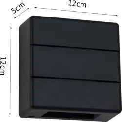Immax 08520L - LED Venkovní nástěnné svítidlo LUXLINE 6W/230V 3000K IP54 černá