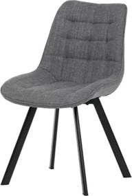 Jídelní židle Autronic šedá Látka HC-465 GREY2
