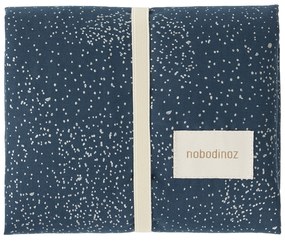 Nobodinoz Přebalovací podložka 45 x 65 cm Stories Gold Bubble NIght Blue