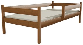 Dětská postel masiv 027 borovice masiv 90 x 190 cm dub