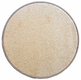 Eton béžový koberec kulatý (Varianta: průměr 67 cm)