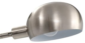 Stojací lampa 200 cm 5 x E14 stříbrná,  282417