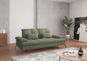 XXXLutz 2,5SEDÁK, textil, olivově zelená Sit & More - Pohovky - 000144009631