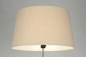 Stojací designová lampa Paola Taupe and Brown
