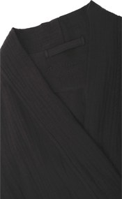 Mušelínový župan Dacca Black 12 24 9999 unisex - M