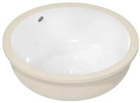 Hansgrohe Xuniva S - Umývátko zápustné, průměr 35 cm, s přepadem, bílá 60151450