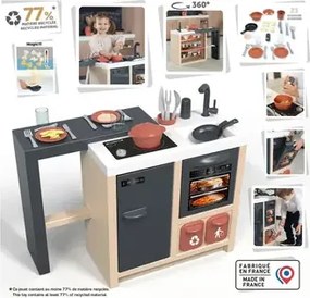 SMOBY Kuchyňský ostrůvek Life / 23 doplňků / od 3 let
