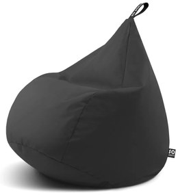 Šedý sedací vak Drop L – So Soft?