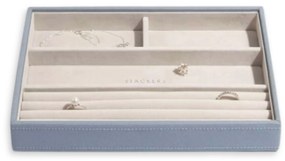 Stackers, Box na šperky Dusky Blue Classic Ring & Bracelet Layer | modrošedá 73742