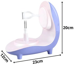 Verk Group Elektrický škrabka na jablka a brambory, automatický škrabka na ovoce