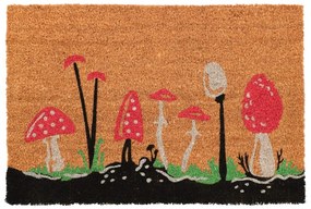 Rohožka z kokosového vlákna 40x60 cm Mushrooms – Esschert Design