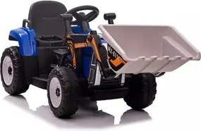 Eljet Dětský elektrický traktor s nakládací lžící modrá / 70W / rychlo