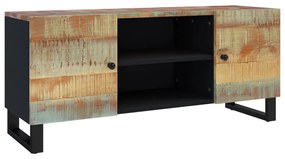 TV skříňka 105 x 33 x 46 cm masivní recyklované dřevo