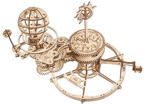 Ugears 3D dřevěné mechanické puzzle Tellurium