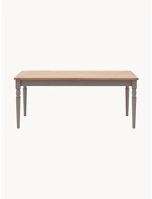 Ručně vyrobený dřevěný jídelní stůl Eton, 180 - 230 x 95 cm