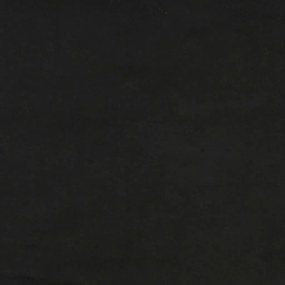 3místná pohovka černá 180 cm samet - Default Title