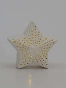 Sinsay - Vánoční LED lampa ve tvaru hvězdy - bílá